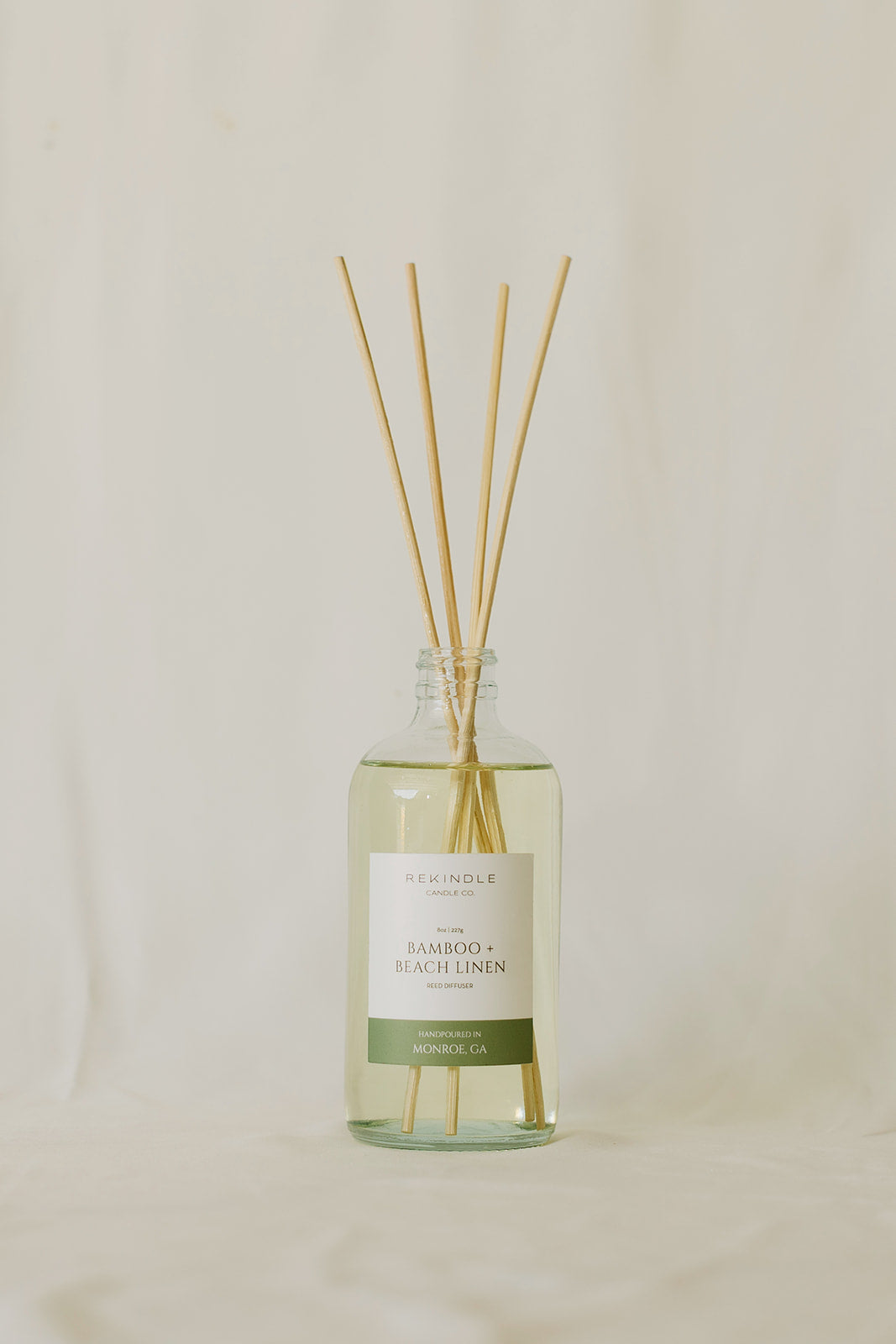 Bamboo + Beach Linen Reed Diffuser – Rekindle
